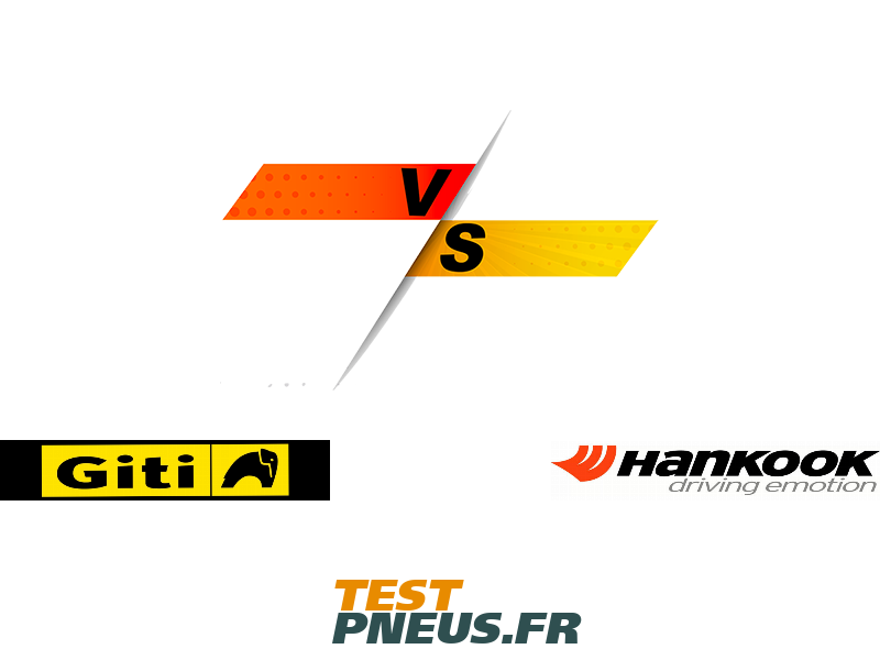 Comparaison: Giti Sport S1 vs. Hankook Ventus Prime 4